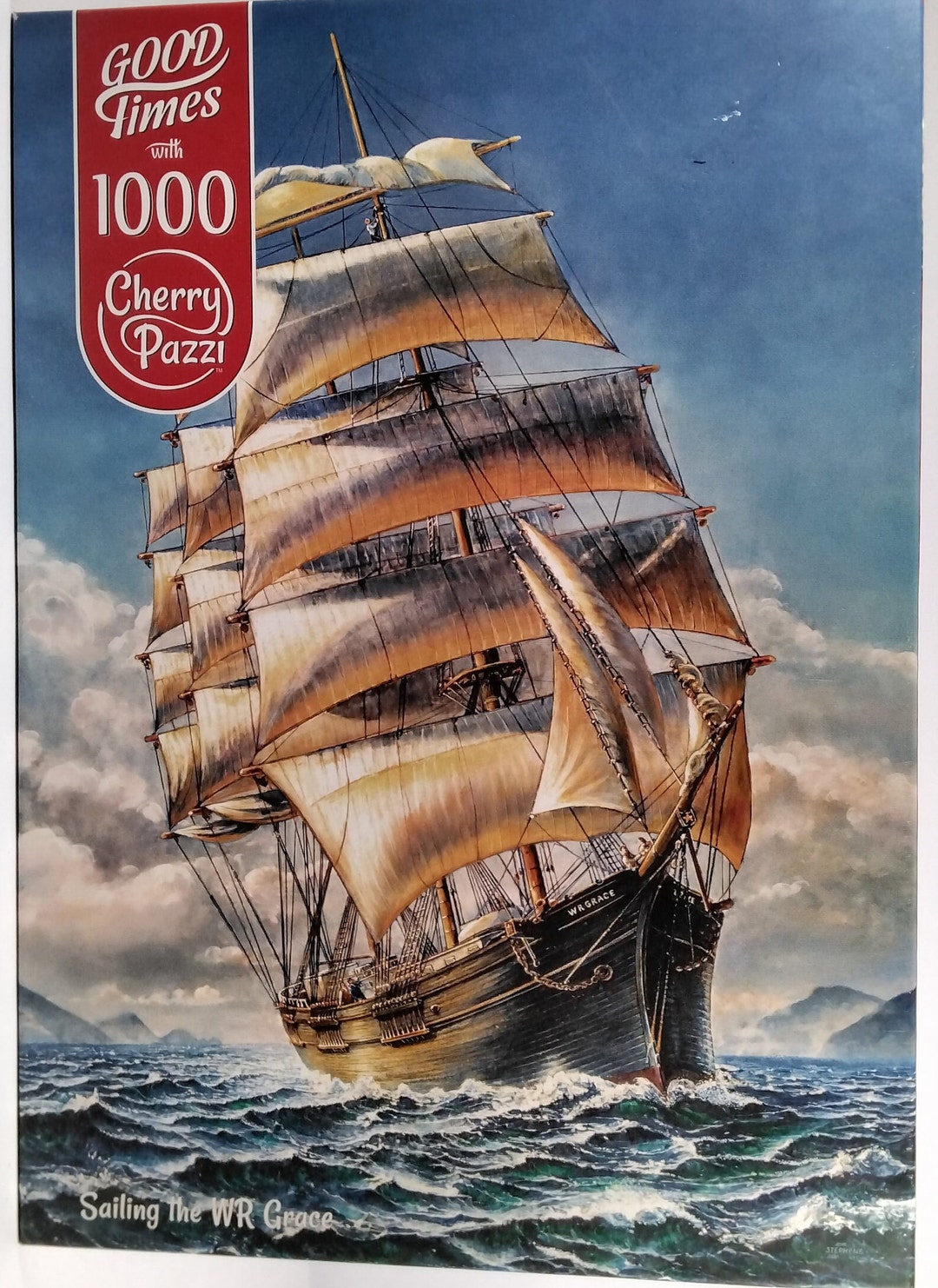 Sailing the WR Grace John Stephens 1000 Pc Jigsaw Puzzle 19.7 X 27.6 ...