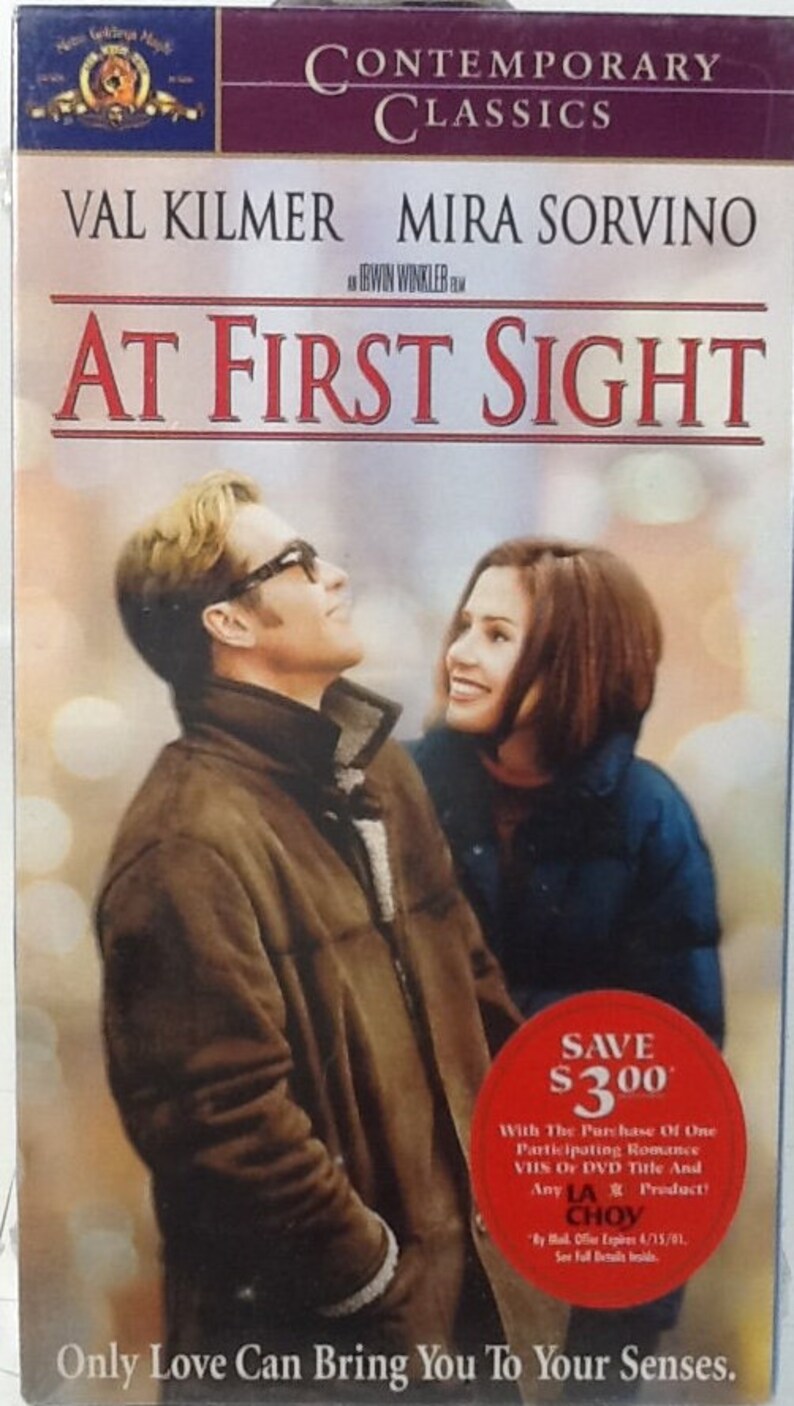 Factory SEALED at First Sight VHS Val Kilmer Mira Sorvino 2001 - Etsy