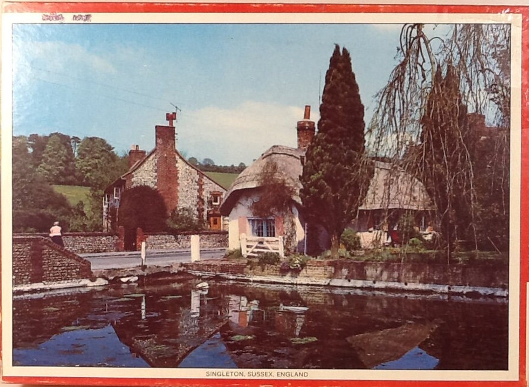 Vintage Singleton Sussex England 1000 Pc Jigsaw Puzzle 27-1/2 X 21-1/2 ...