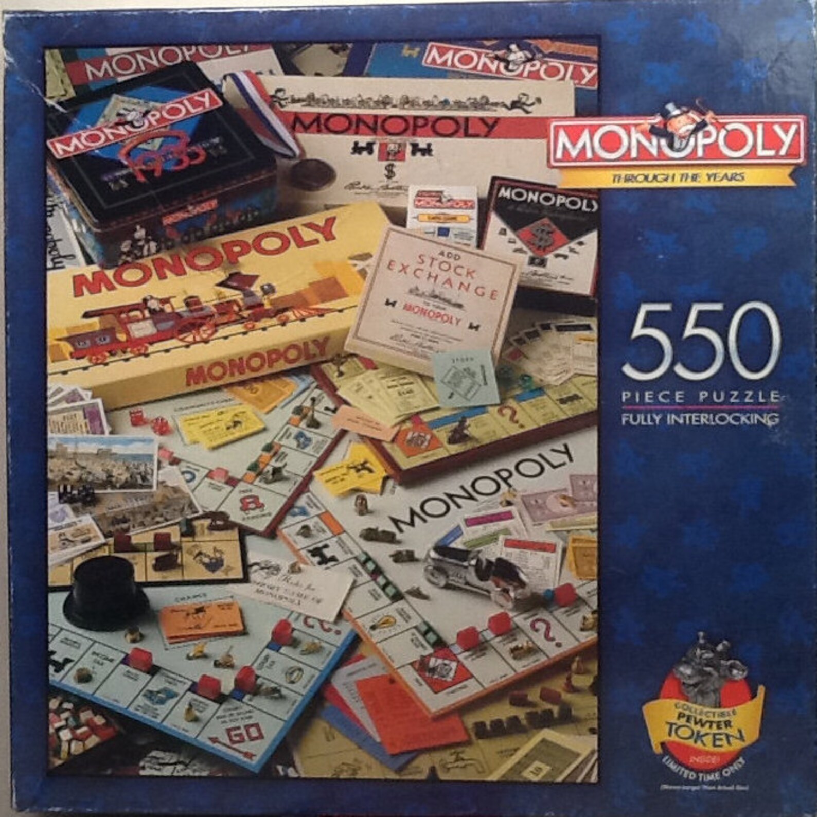 Monopoly Through the Years 550 Pc Jigsaw Puzzle 18 X | Etsy