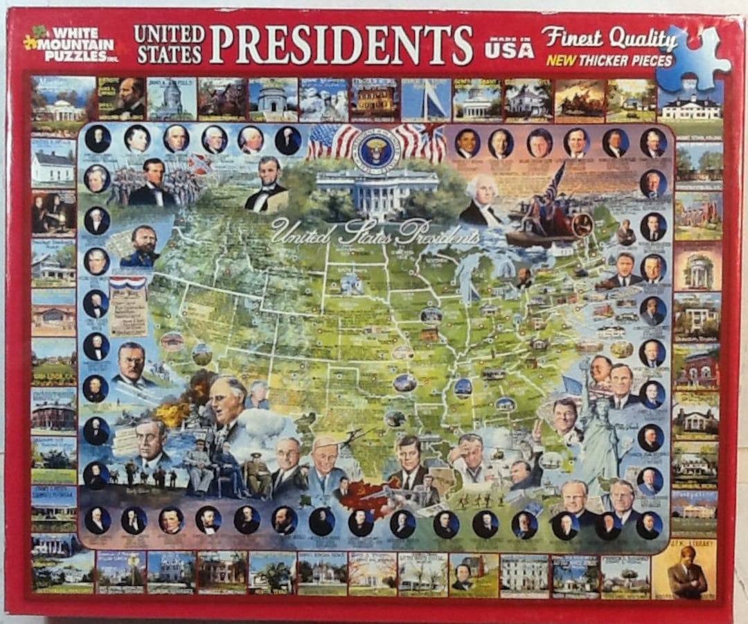 United States Presidents From George Washington to Barrack Obama 1000 ...