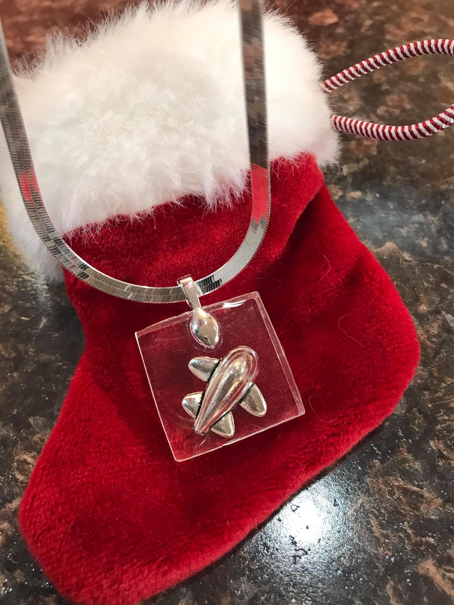 AIRPLANE pendant airplane gifts airplane charm Resin Resin | Etsy