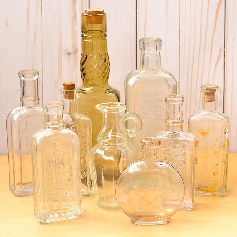Old Bottles - Etsy