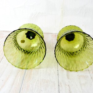 Green Fluted Votive Candle Inserts Set of Two - Etsy