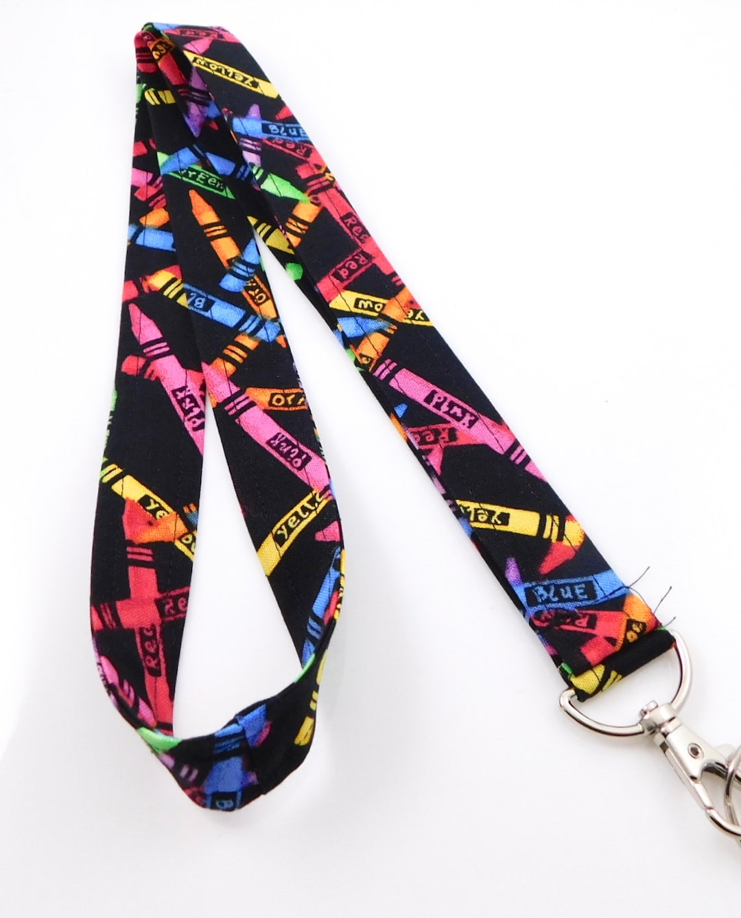 Crayon Lanyard, Kindergarten Teacher Lanyard, Daycare Lanyard for Keys ...