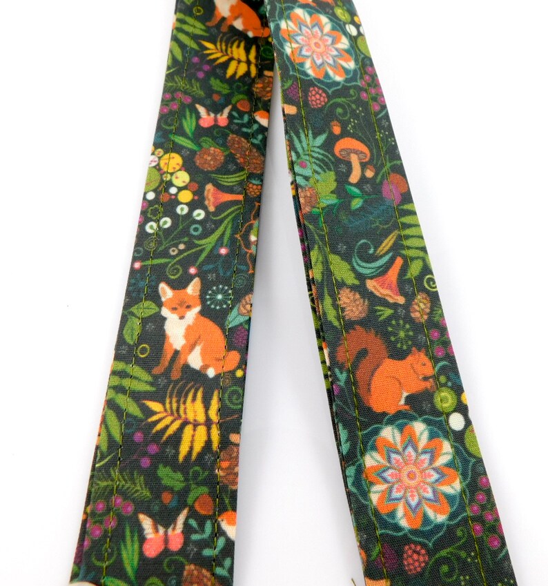 Woodland Lanyard Squirrel Lanyard Fox Lanyard Teacher - Etsy