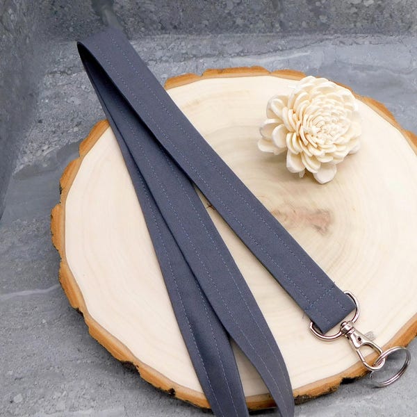 Gray Lanyard - Etsy
