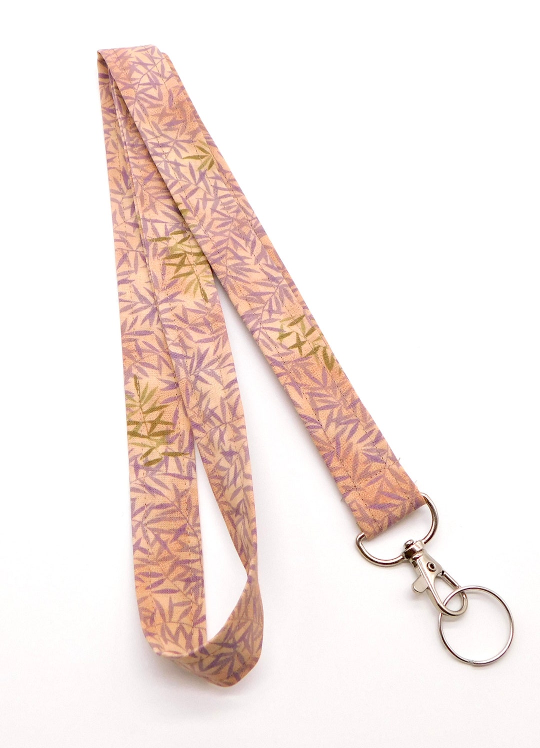 Earth Tone Fall Color Lanyard, Abstract Lanyard for Keys and ID Badge ...