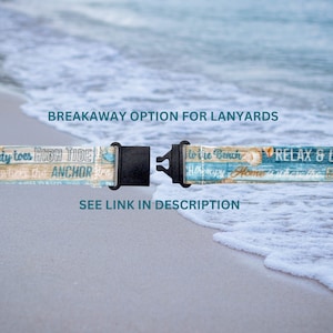 Whale Lanyard / Ocean Beach Lanyard With Red White and Blue Whales ...