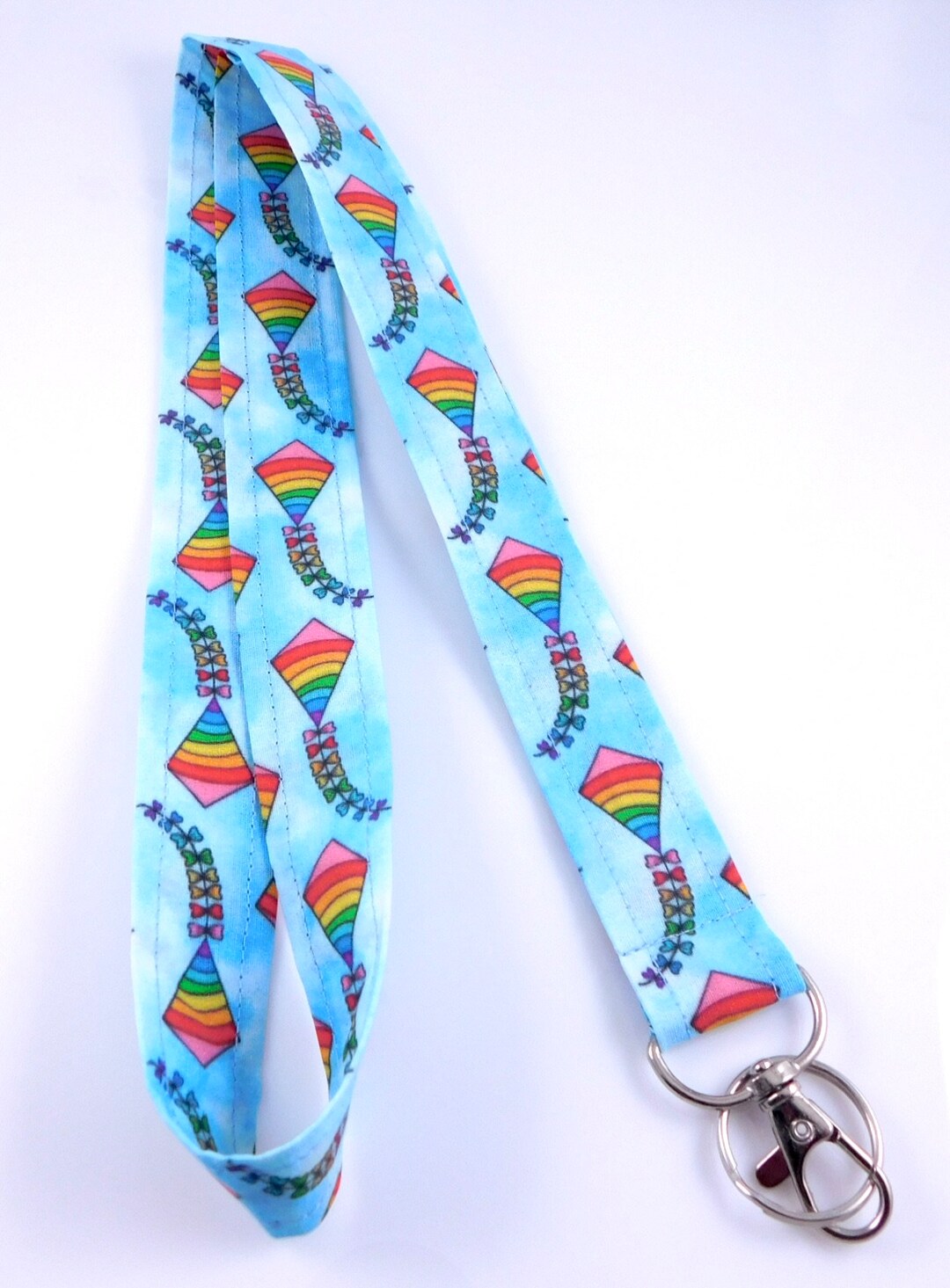 Lanyard With Rainbow Kites / Key Lanyard for Teachers Office Workers ...