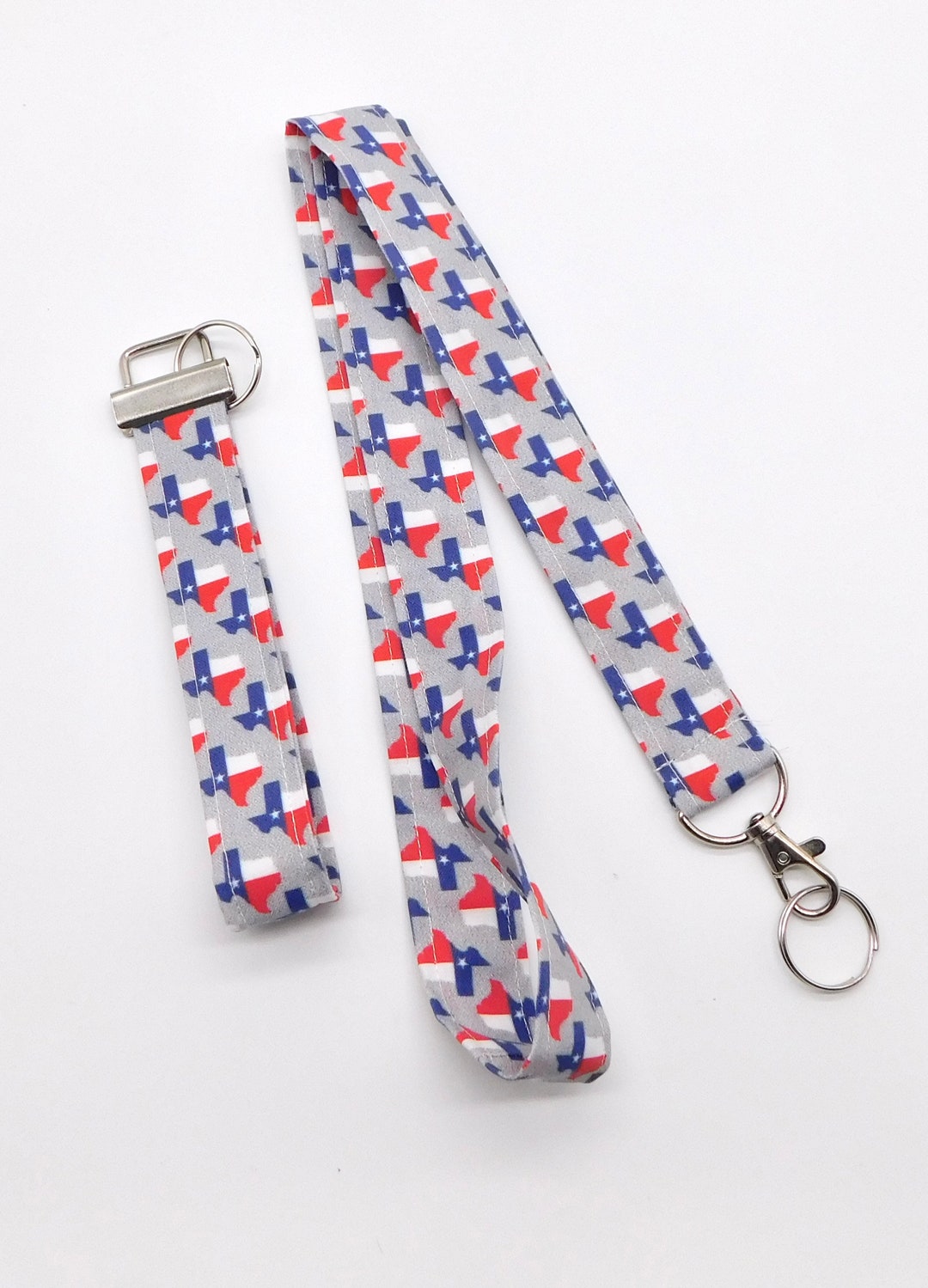 Texas Lanyard / Lone Star State Lanyard for Keys and ID Badge / Gift ...