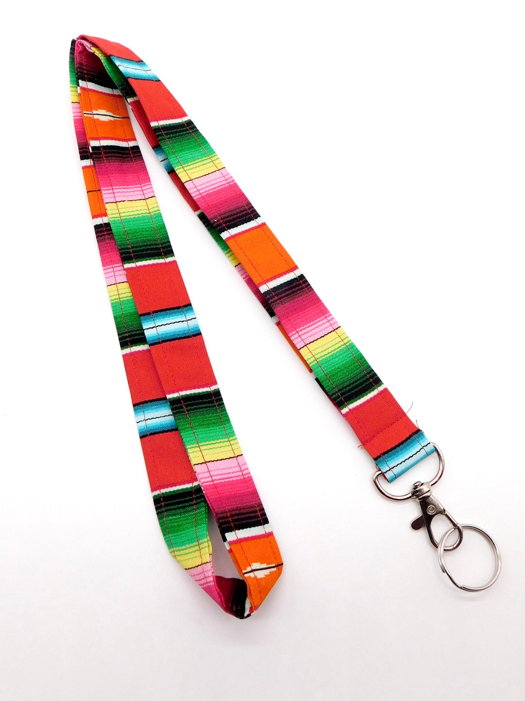 Southwest Aztec Lanyard / Lanyard for Keys / Mexican Serape Lanyard ...