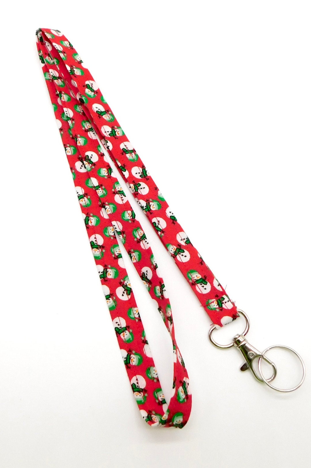 Snowman Lanyard for Keys and ID Badge / Teacher Appreciation Gift ...