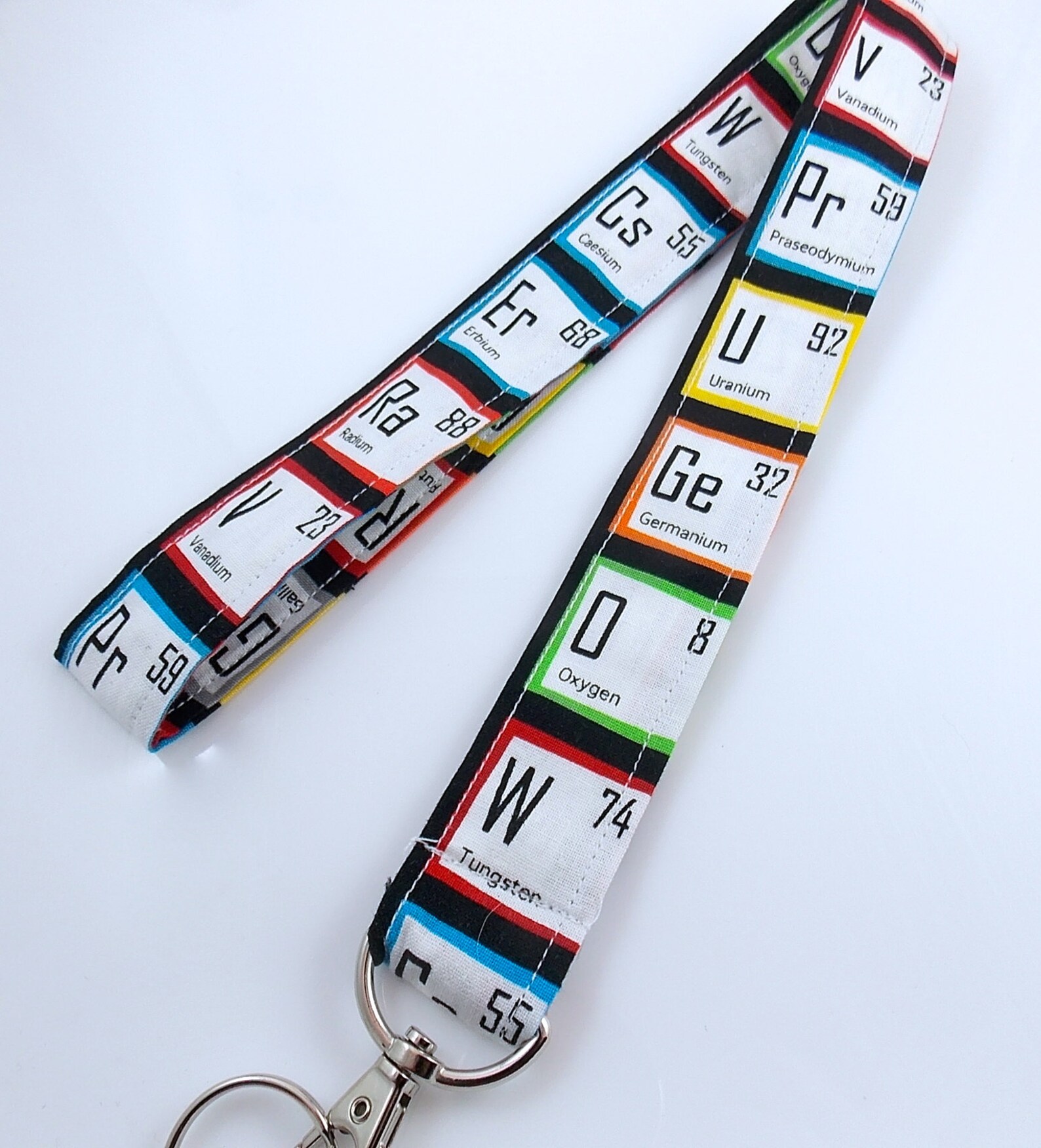 Science Lanyard Teacher Lanyard Table of Elements Lanyard - Etsy