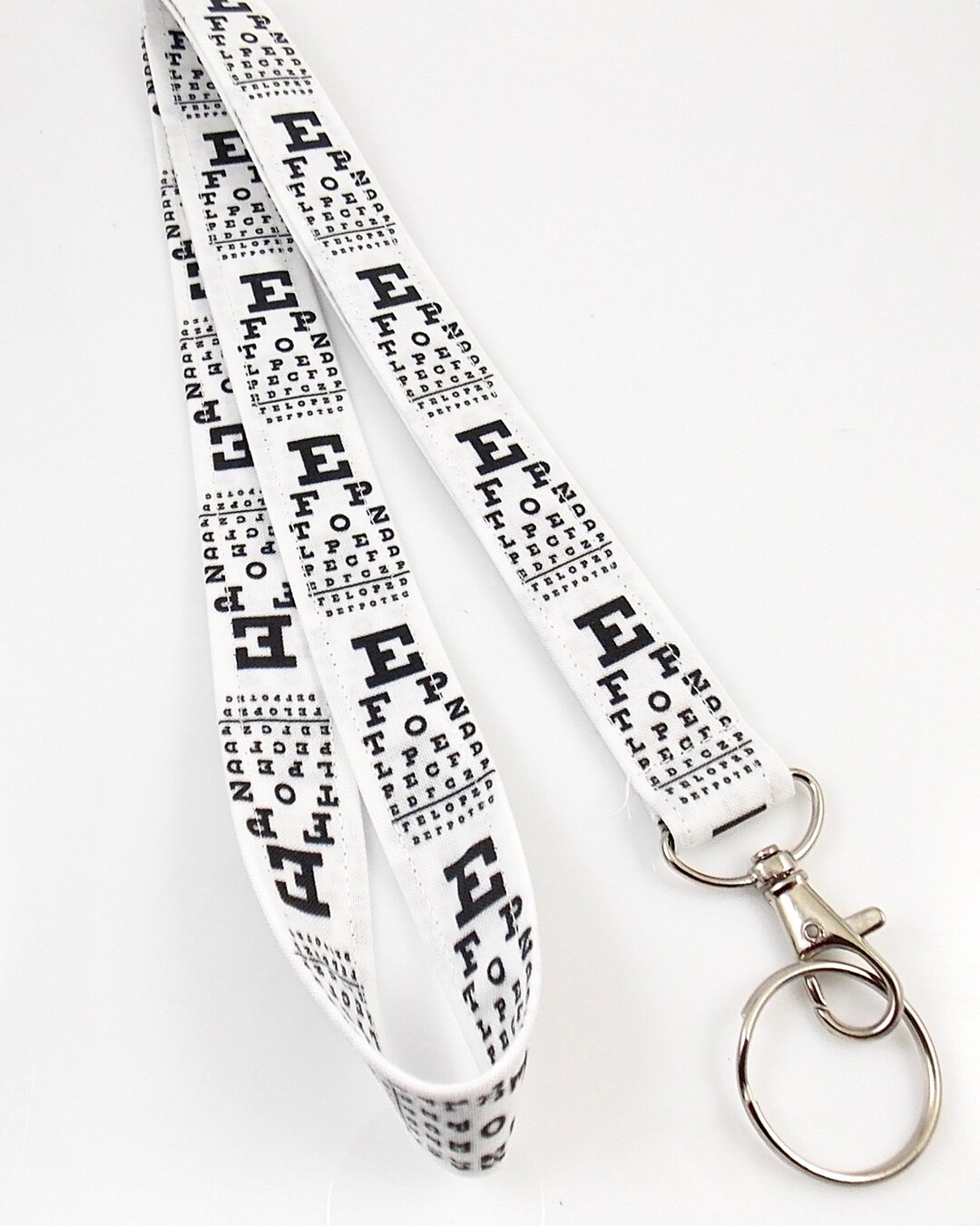 Eye Chart Lanyard / Optician Lanyard / Optometrist Lanyard ...