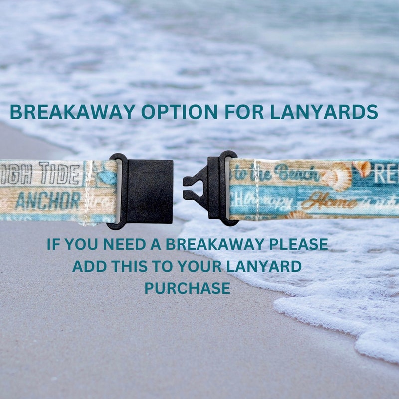 Teal Lanyard Breakaway - Etsy