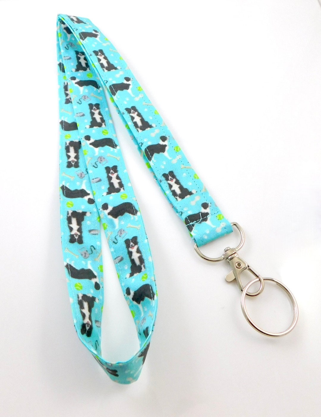Border Collie Lanyard / Dog Lover Lanyard / Gift for Dog Lover / Vet ...