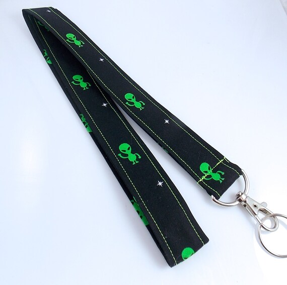 Alien Lanyard Extraterrestrial Lanyard Space Lanyard | Etsy
