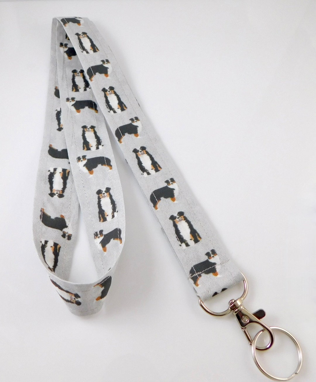 Australian Shepherd Lanyard / Aussie Lanyard for Vets, Dog Walkers, Dog ...