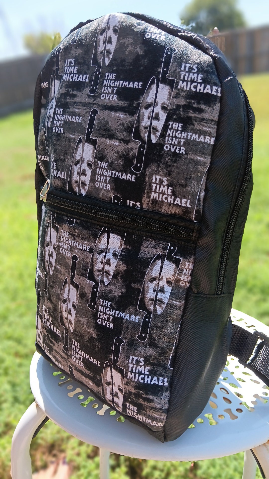 Horror Movie Sling Backpack - Etsy