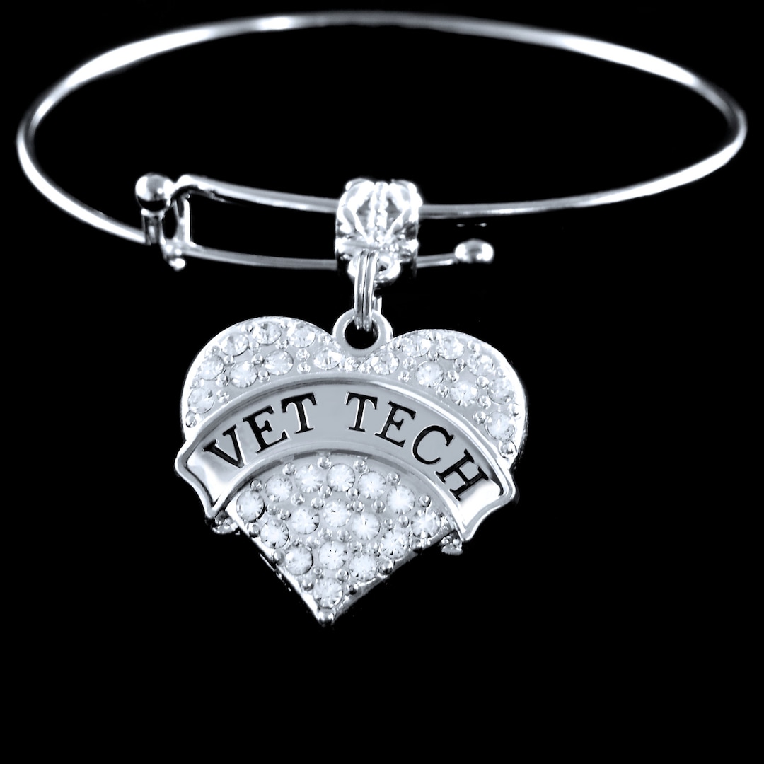 Vet Tech Bracelet Vet Tech Gift Vet Tech Jewelry Vet Tech Charm Vet ...