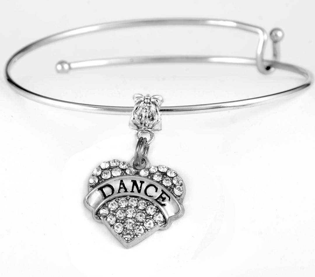 Dance Bracelet dancer bangle dancer charm bracelet - Etsy Nederland