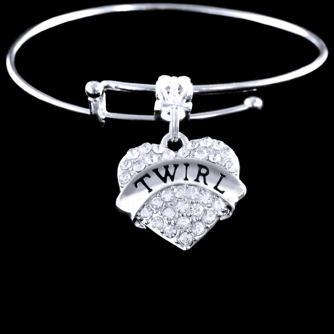 Baton Twirling Bracelet Baton Twirler Bangle Baton Twirling Jewelry ...