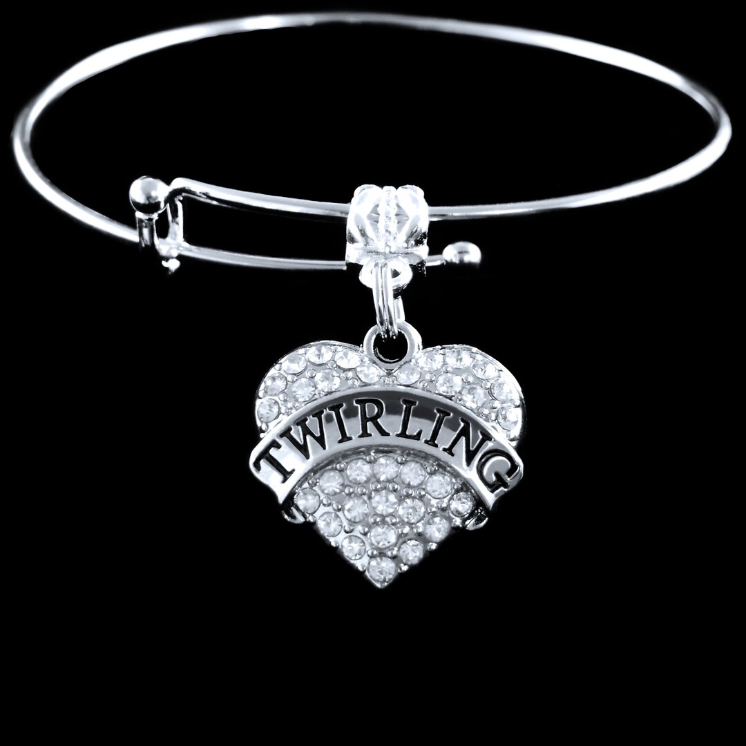 Baton Twirling Bracelet Baton Twirler Bangle Baton Twirling Jewelry ...
