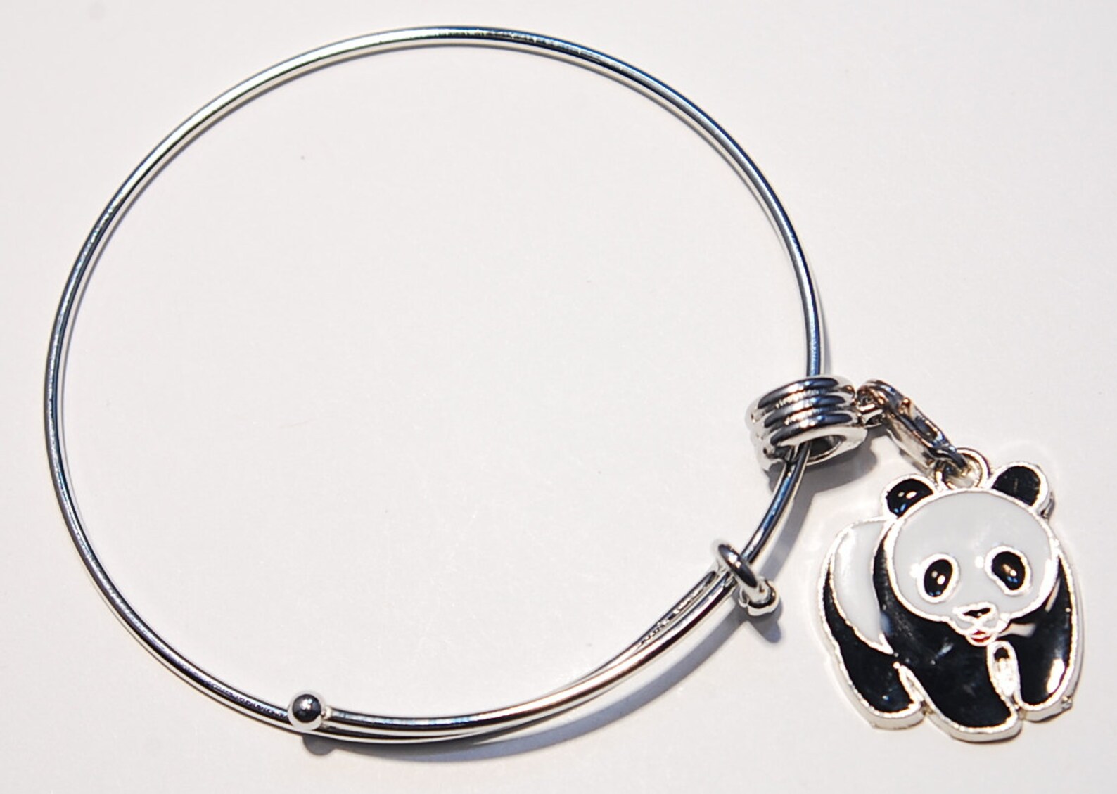 Panda Charm Bracelet Panda Bracelet Endangered Species Bracelet Teddy ...