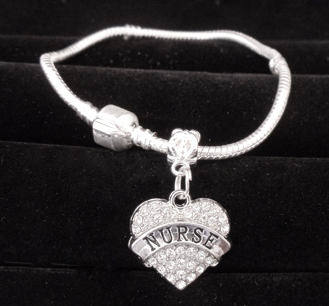 Nurse Bracelet Nurse Gift Nurse Gifts Bracelet Nurse Charm Bracelet ...