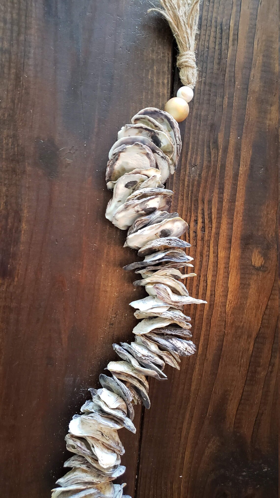 Oyster Shell Garland Oyster Shell Table Runner Oyster | Etsy