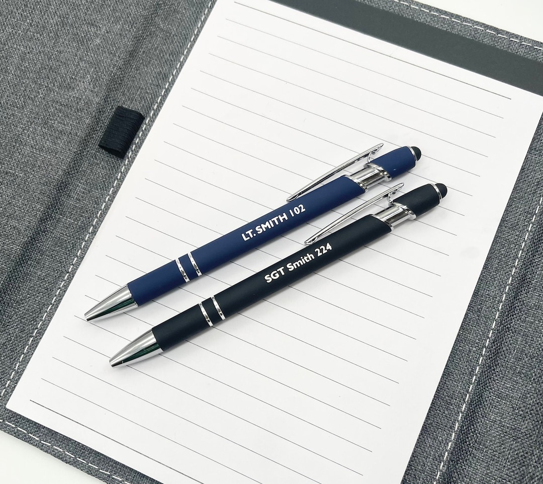 Personalized Ballpoint Pens for Police Officer, Firefighter, First ...