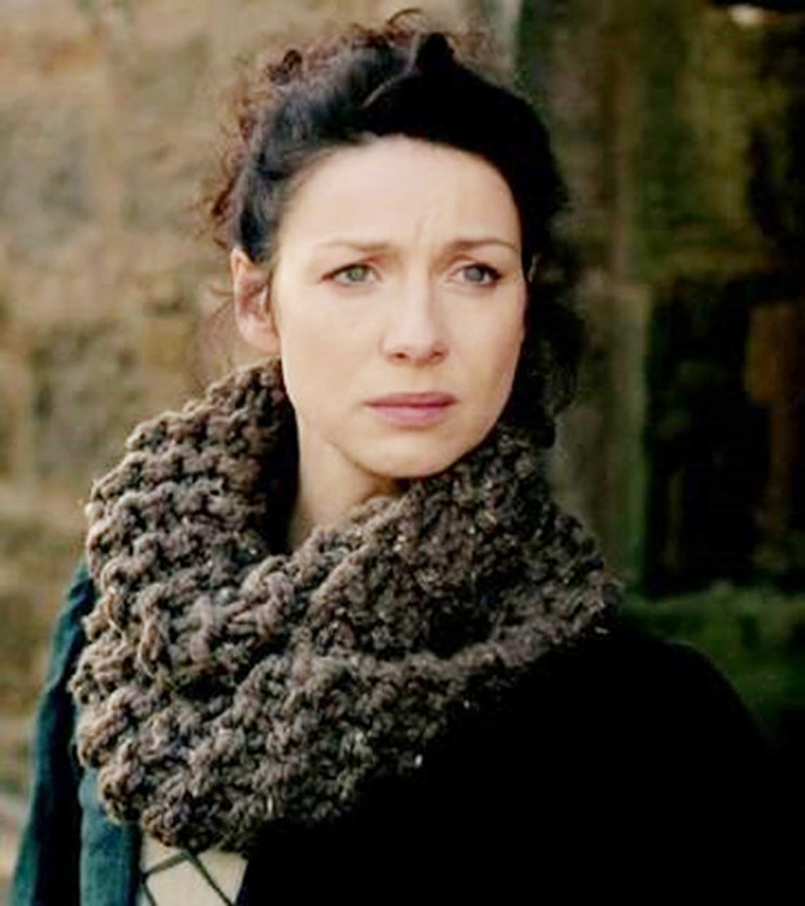 Outlander Mobius Cowl, Chunky Neck Cowl Scarf, Hand Knitted Circular ...