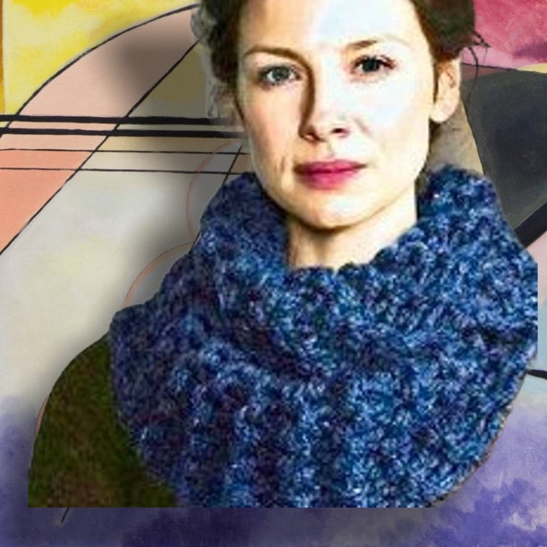 Outlander Cowl, Circular Scarf, Hand Knitted Chunky Cowl, Neck Warmer ...