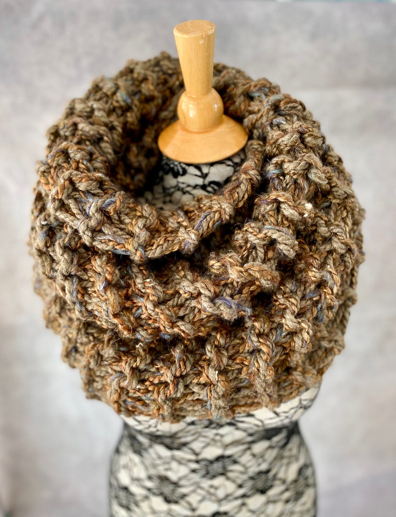 Outlander Inspired Mobius Cowl Scarf for Women Hand Knitted - Etsy