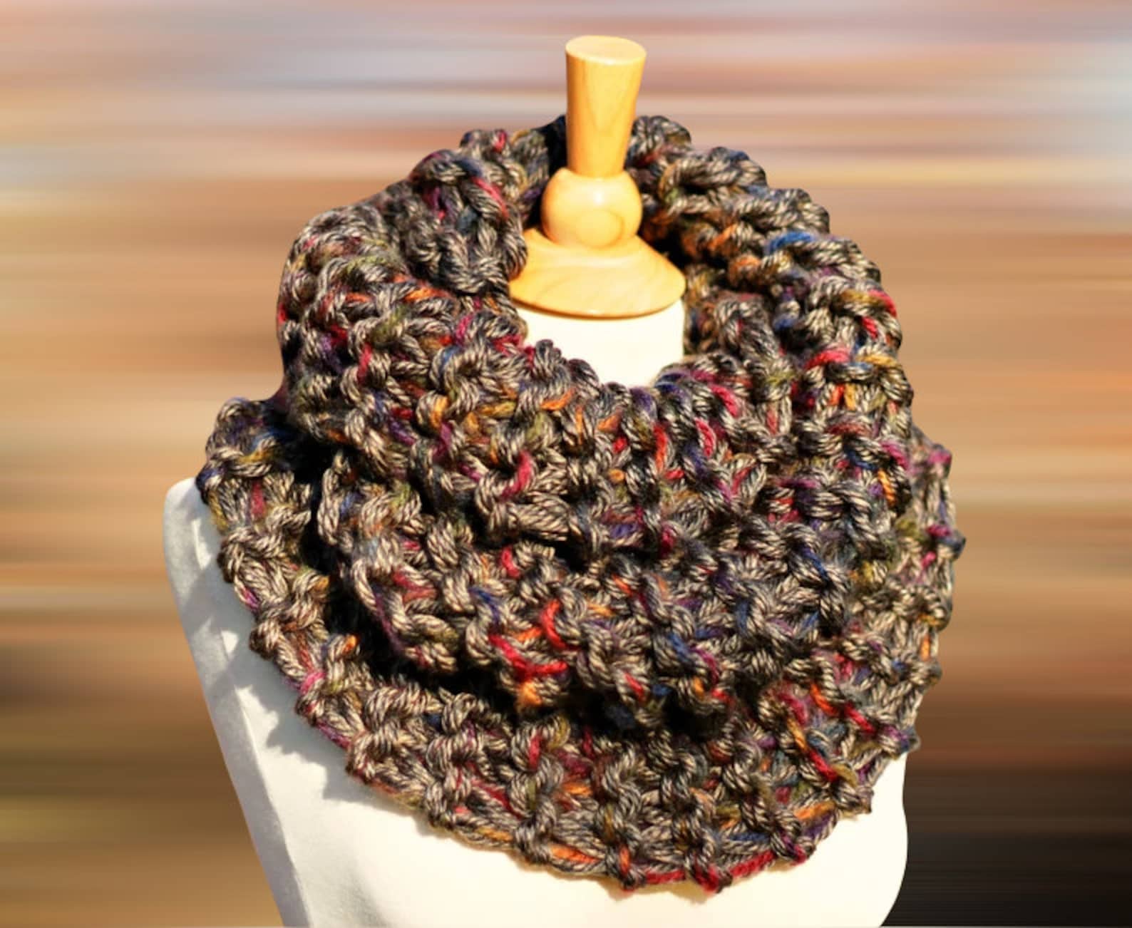 Outlander Inspired Mobius Cowl Scarf for Women Hand Knitted - Etsy
