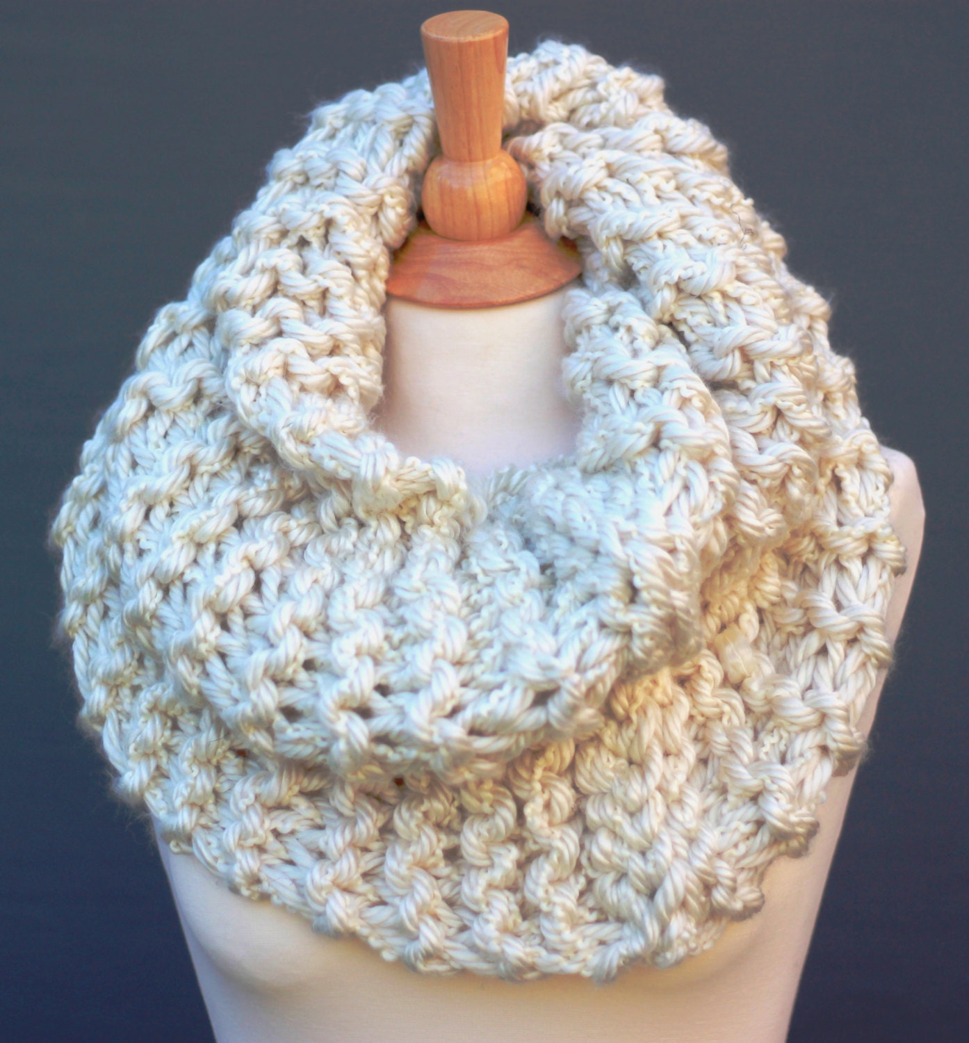 Outlander Inspired Mobius Cowl Scarf for Women Hand Knitted - Etsy