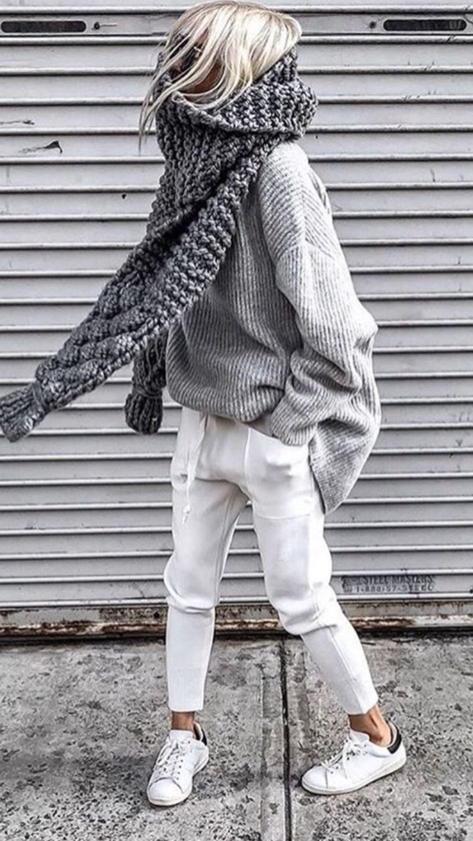 Super Oversized Scarf Luxurious Extra Long Hand Knitted - Etsy