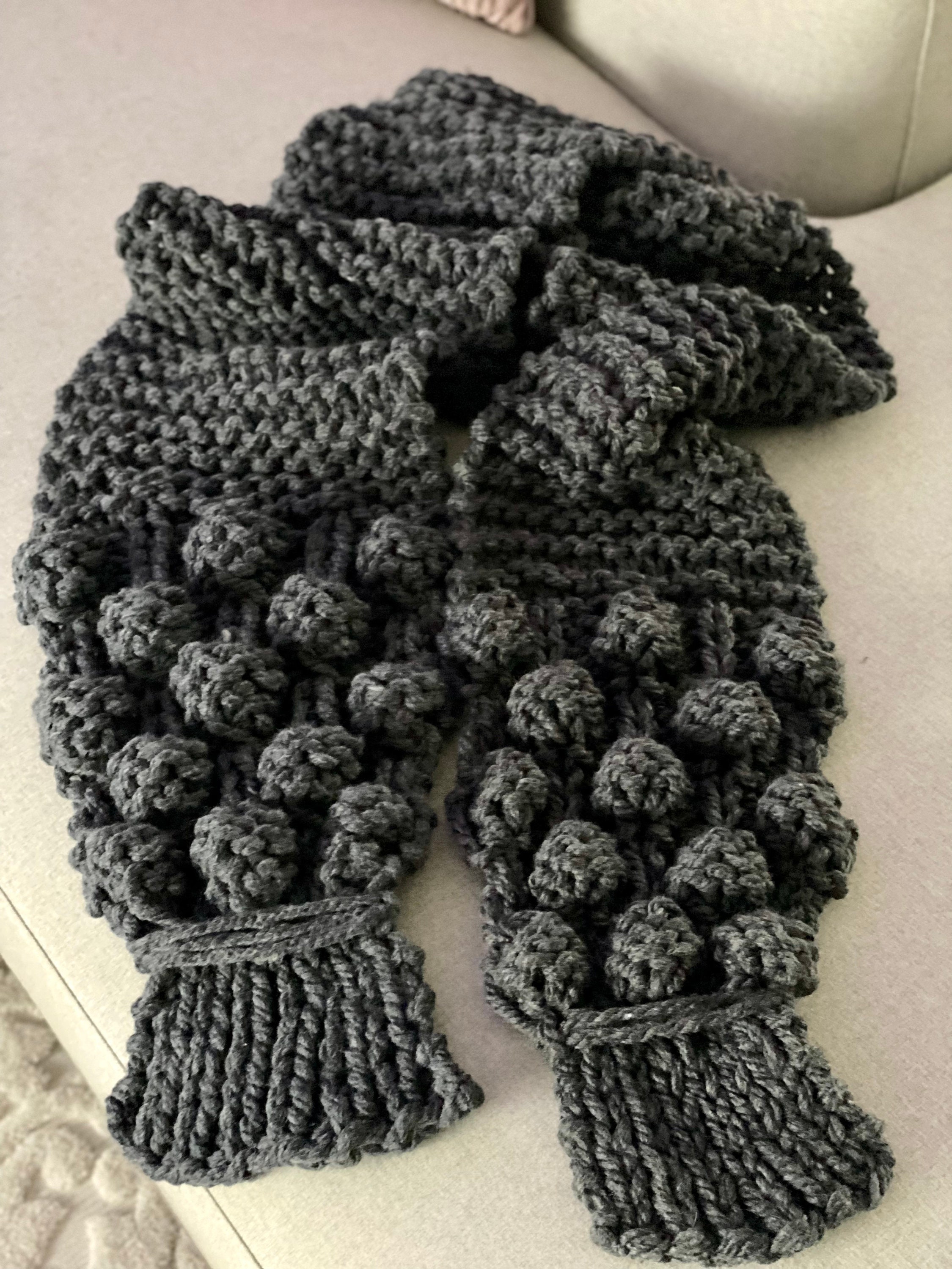 Luxurious Super Scarf, Extra Long Hand Knitted Shawl, Shoulder Wrap ...