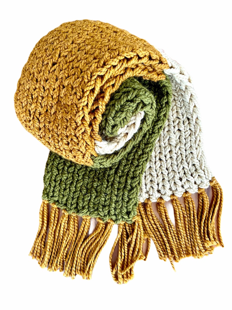 Oversized Scarf, Color Block Scarf, SHHIPSTODAY, Luxurious Extra Long ...