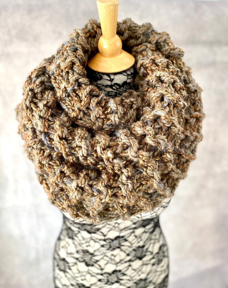 Outlander Inspired Mobius Cowl Scarf for Women Hand Knitted - Etsy