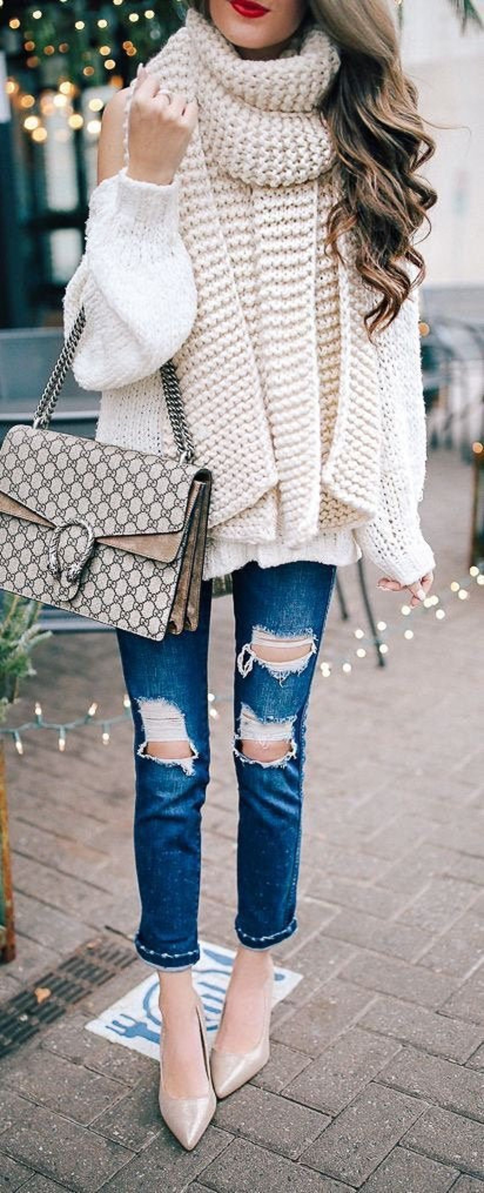 Oversized 7 Feet Long Super Scarf, Soft, Warm Hand Knitted Shawl ...