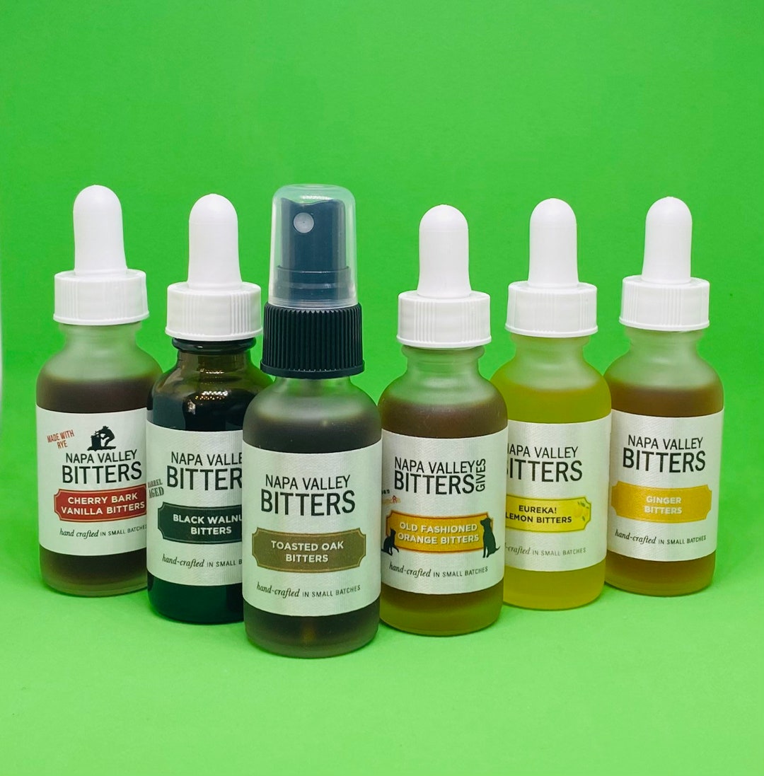 20% OFF - Double Platinum - Cocktail Bitters Gift Set - Etsy