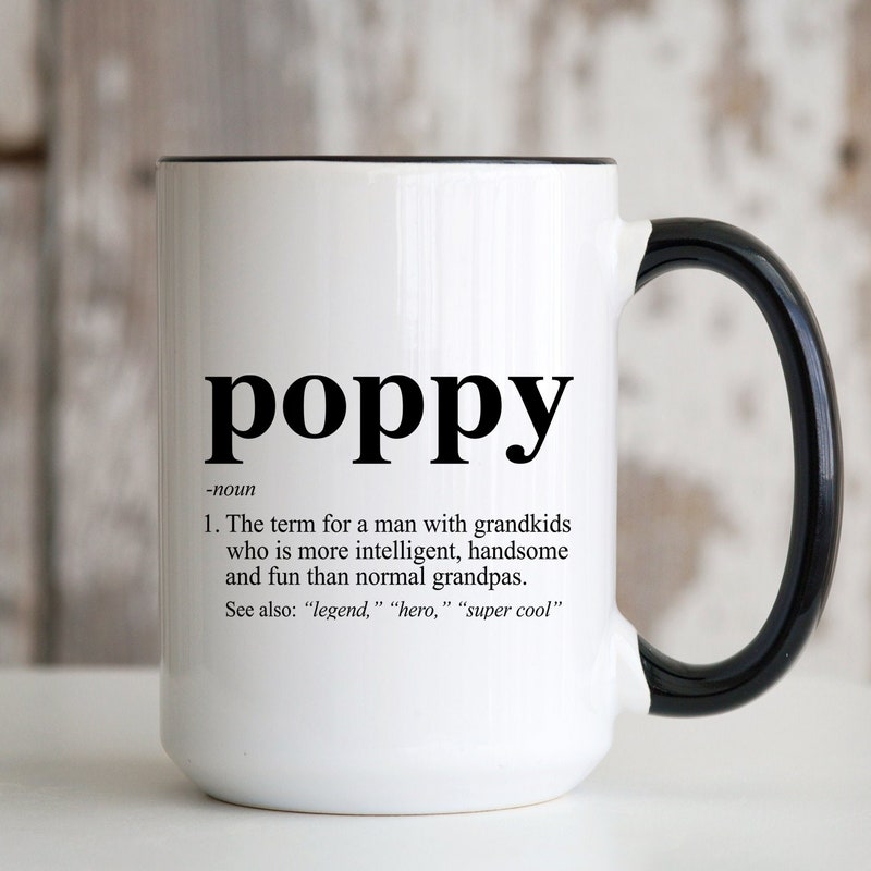 Orange Poppy Coffee Mug - Etsy
