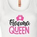 Trauma Queen Tank Top for Women | Pink and Black Appreciation Gift for ...