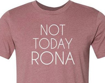 Funny Rona T Shirt - Etsy