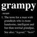 Grampy Definition Shirt for Men Grampy Definition Grandpa - Etsy