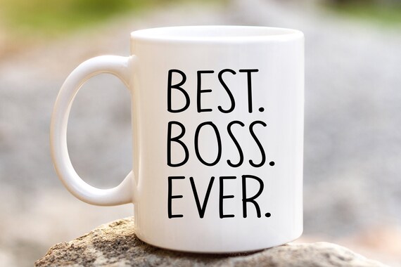 Best Boss Ever Mug Gift for Boss Boss Gifts for Men and Women Boss Appreciation Gift Boss Thank You Gift Funny Boss Mugs Etsy