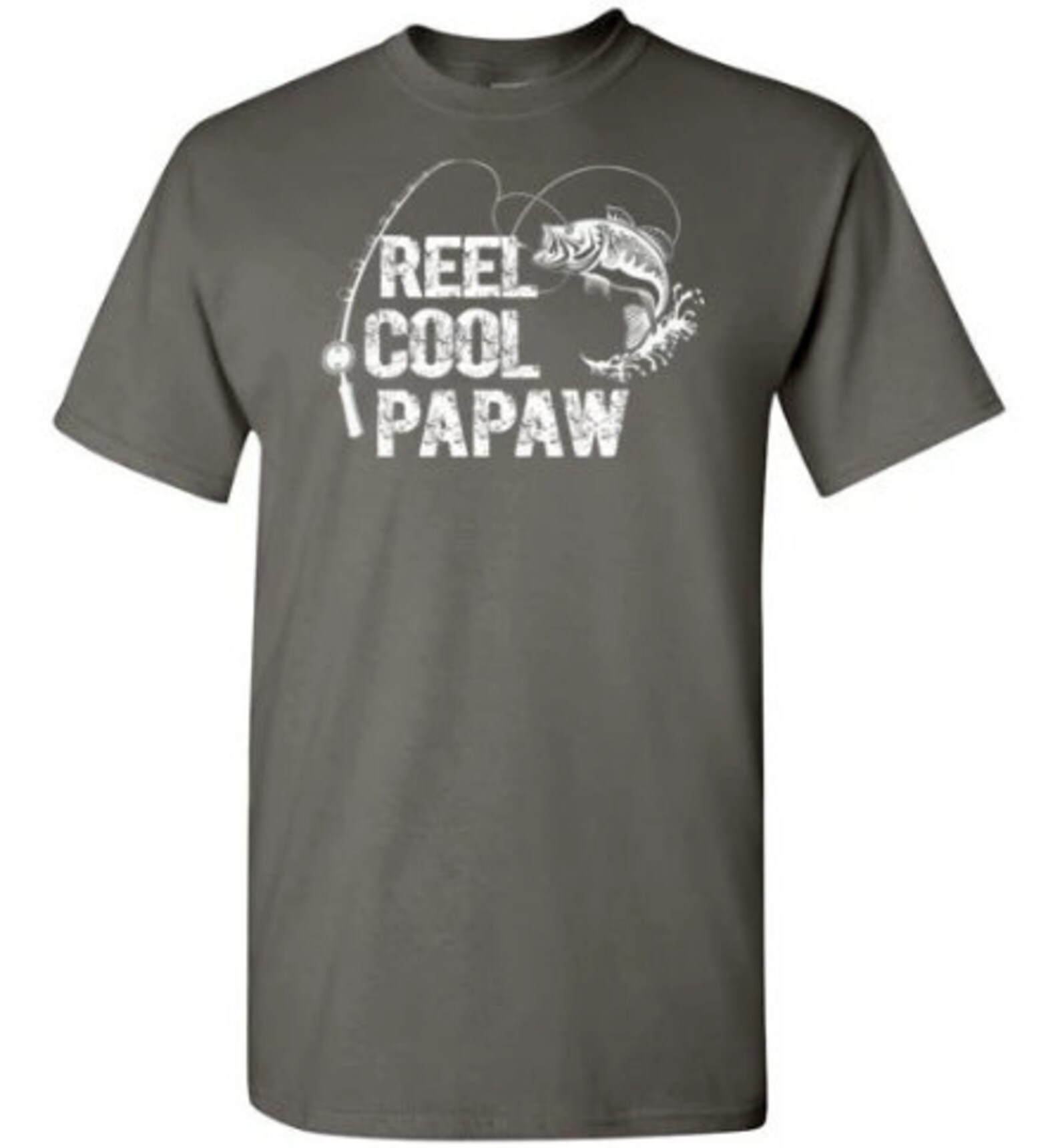Reel Cool Papaw Shirt for Men Papaw Fishing Shirts Fishing | Etsy