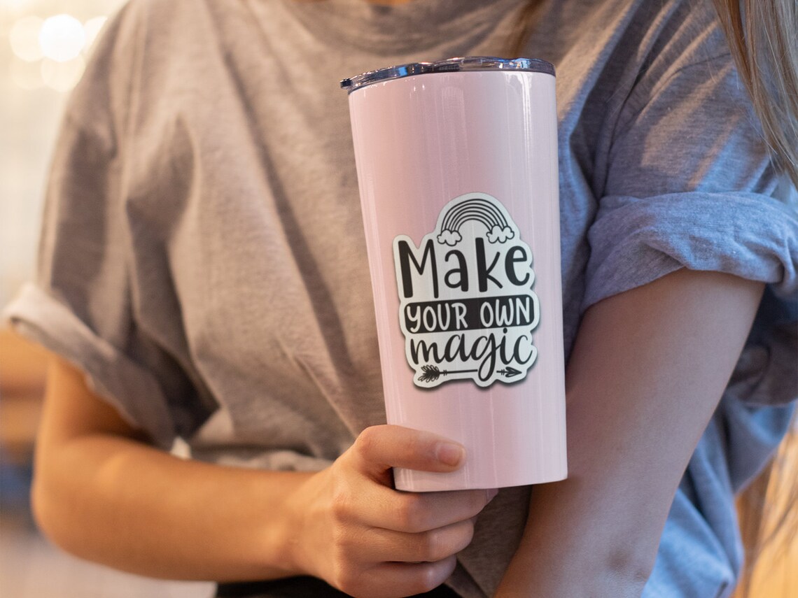 Make Your Own Magic Decal Positive Inspirational and | Etsy